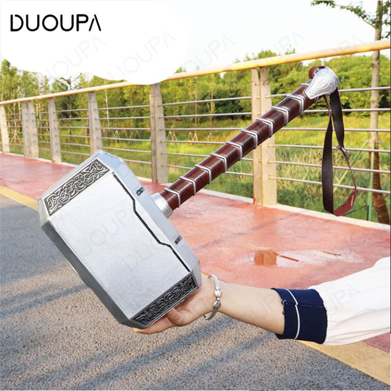 Thor’s Hammer Toy Marvel Avengers Peripheral Model 1 Large Thor Axe Pu ...