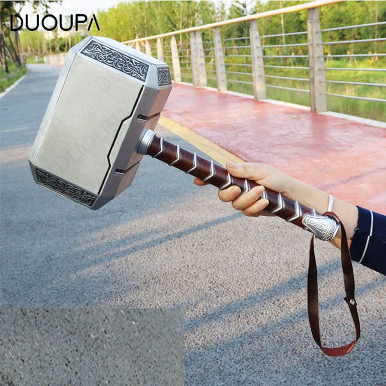 Thor’s Hammer Toy Marvel Avengers Peripheral Model 1 Large Thor Axe Pu ...