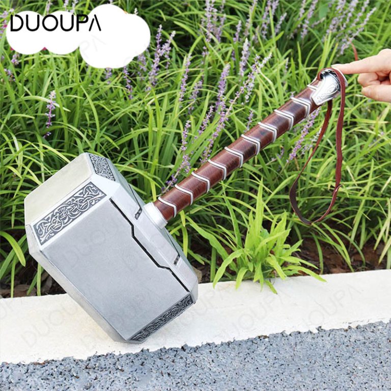 Thor’s Hammer Toy Marvel Avengers Peripheral Model 1 Large Thor Axe Pu ...