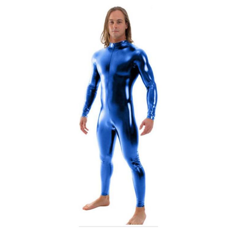 Customize Royal Blue Exotic Zentai Suit Womens Unitard Catsuits ...