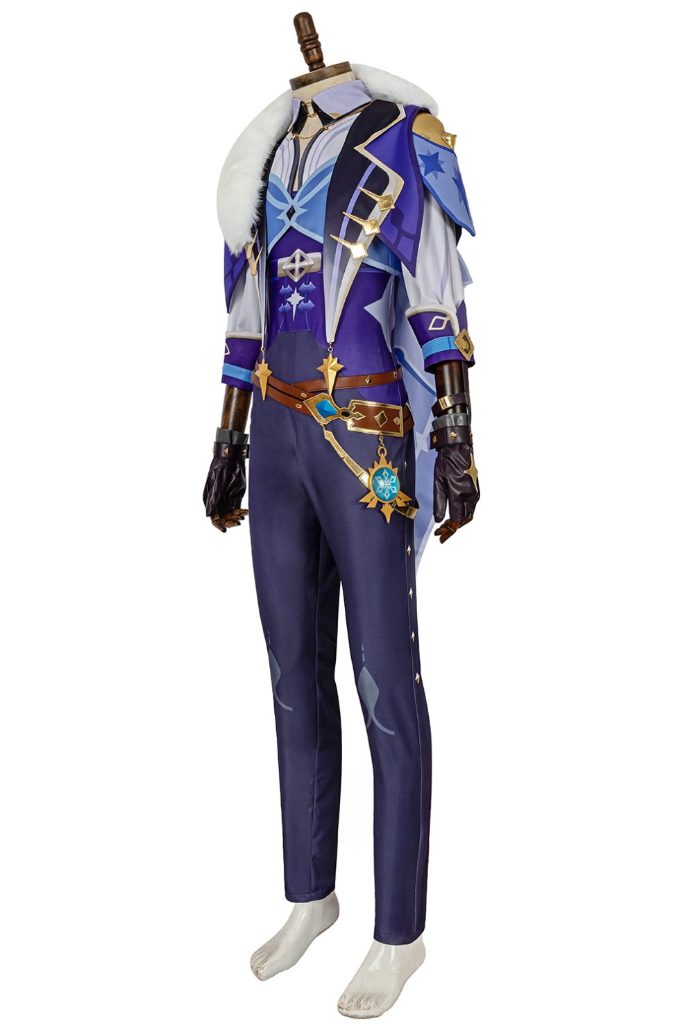 Genshin Impact Kaeya Alberich Cosplay Costume Clothes Boots Full Set ...