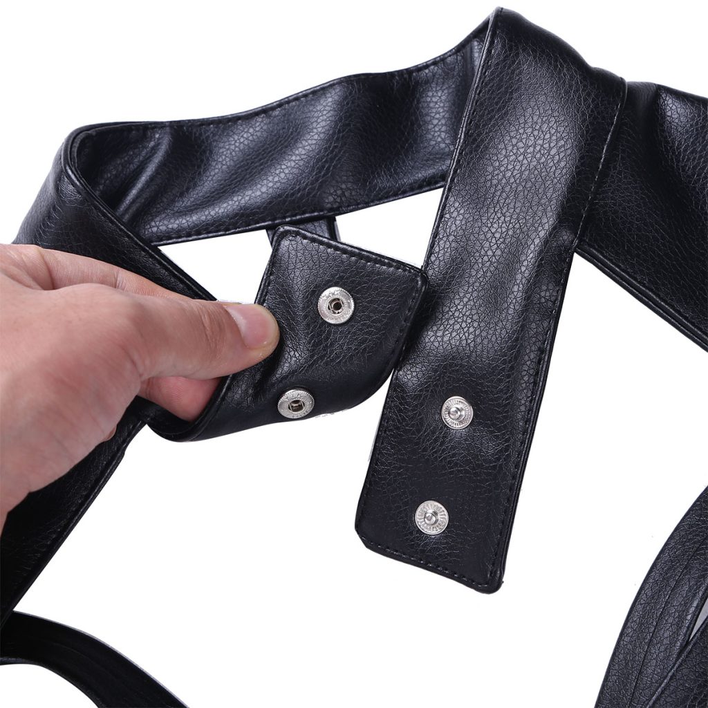 Men Sexy Harness Belt Faux Leather Lingerie Zentai Body Chest Male ...
