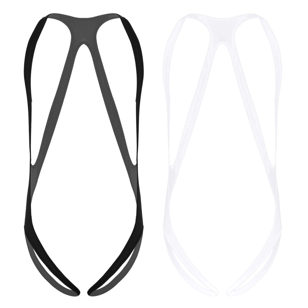 Sexy Mens Male Lingerie Body Chest Harness Halter Neck Elastic Wide ...