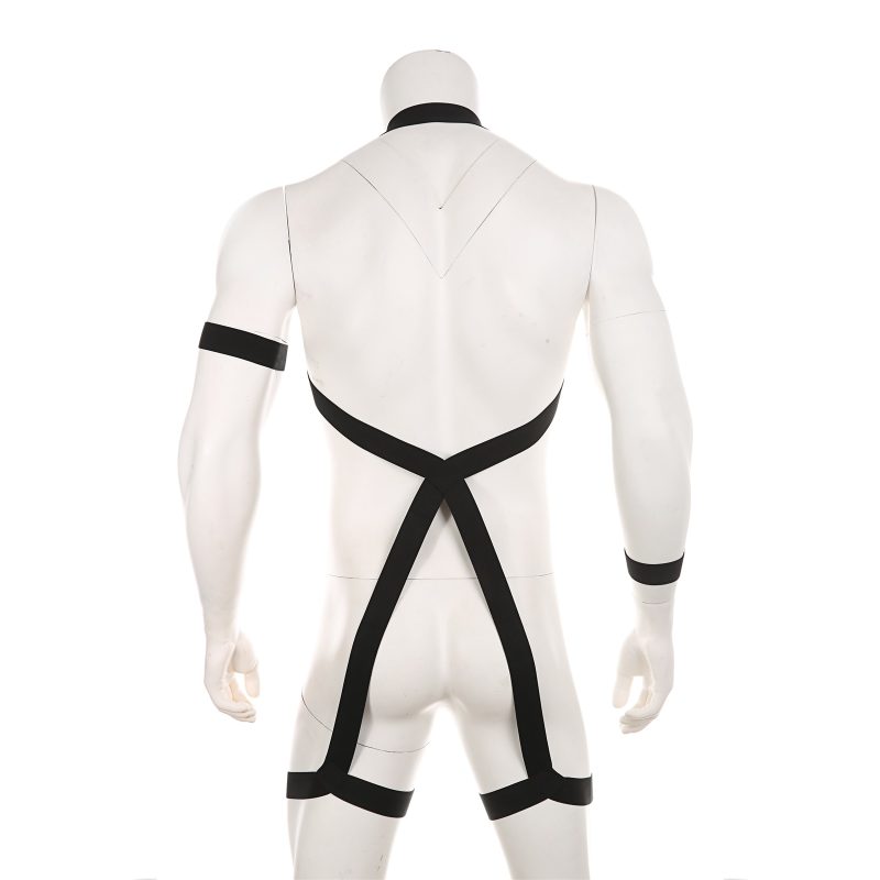 Men Bondage Costume Sexual Body Chest Harness Belt Strap Halter Male ...