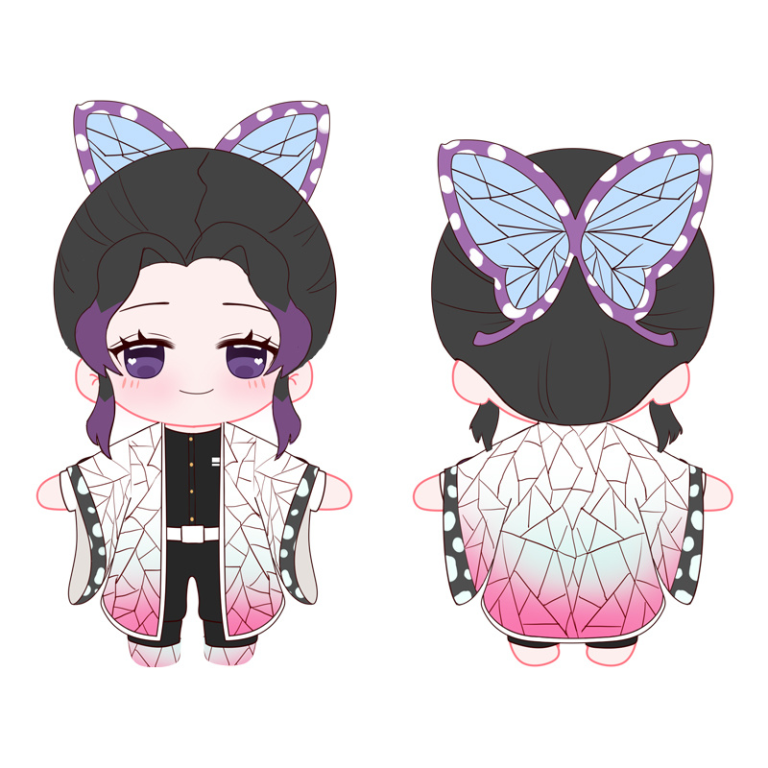 Japanese Anime Kimetsu No Yaiba Kawaii Plushies Cosplay Change Suit ...