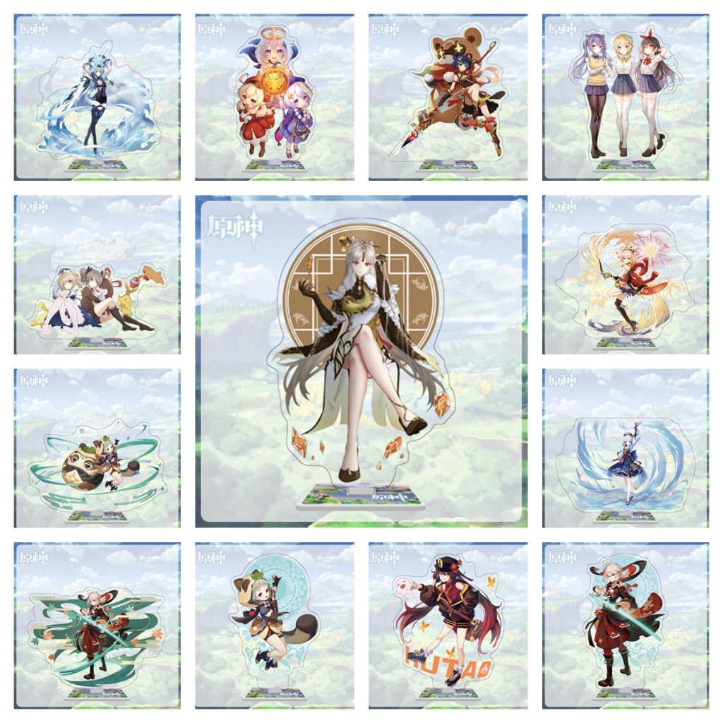 Genshin Impact Standing Brand Paimon Klee Jean Is The Best For ...