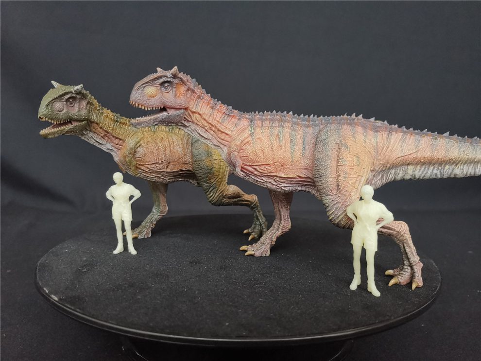 Nanmu 1 35 Carnotaurus Figure Statue Dinosaur Model Adults Kid Gift Toy ...