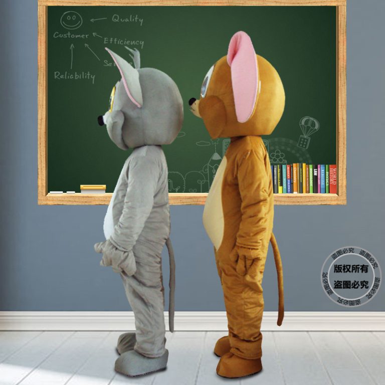 Figure Costumes Walking Doll Props Show Animation Headgear Tom And ...