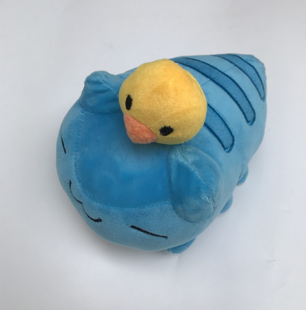 Bugcat Capoo Blue Cosplay Mascot 20cm Stuffed & Plush Doll With Little ...