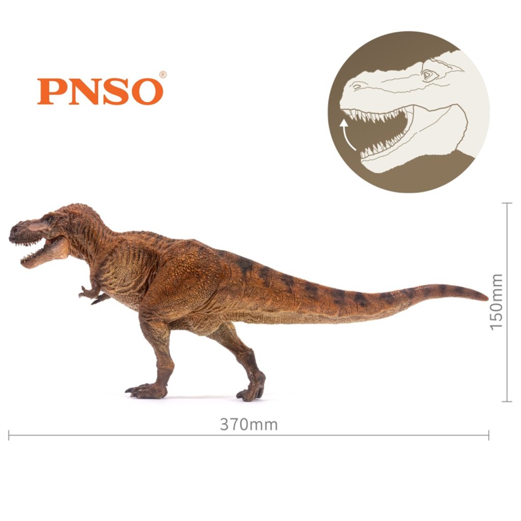 Pnso Wilson Tyrannosaurus Rex Jurassic Realistic Dinosaur Figure Animal ...