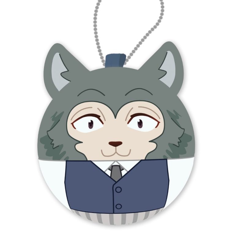 Japanese Anime Beastars Haru Legosi Wolf Gouhin Panda Plush Keychain ...