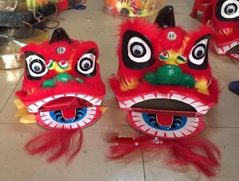 Simple Kid Size Lion Dance Costume Children Costumes Chinese Cosplay ...
