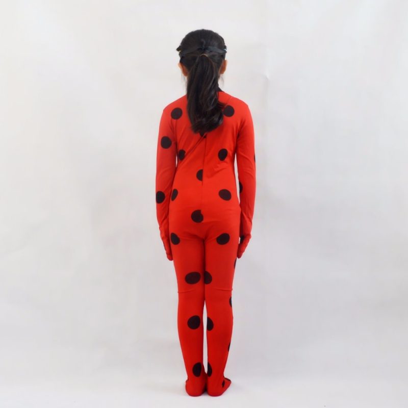 Halloween Costume For Kids Girl – Red Ladybird Little Beetle Dress Suit ...