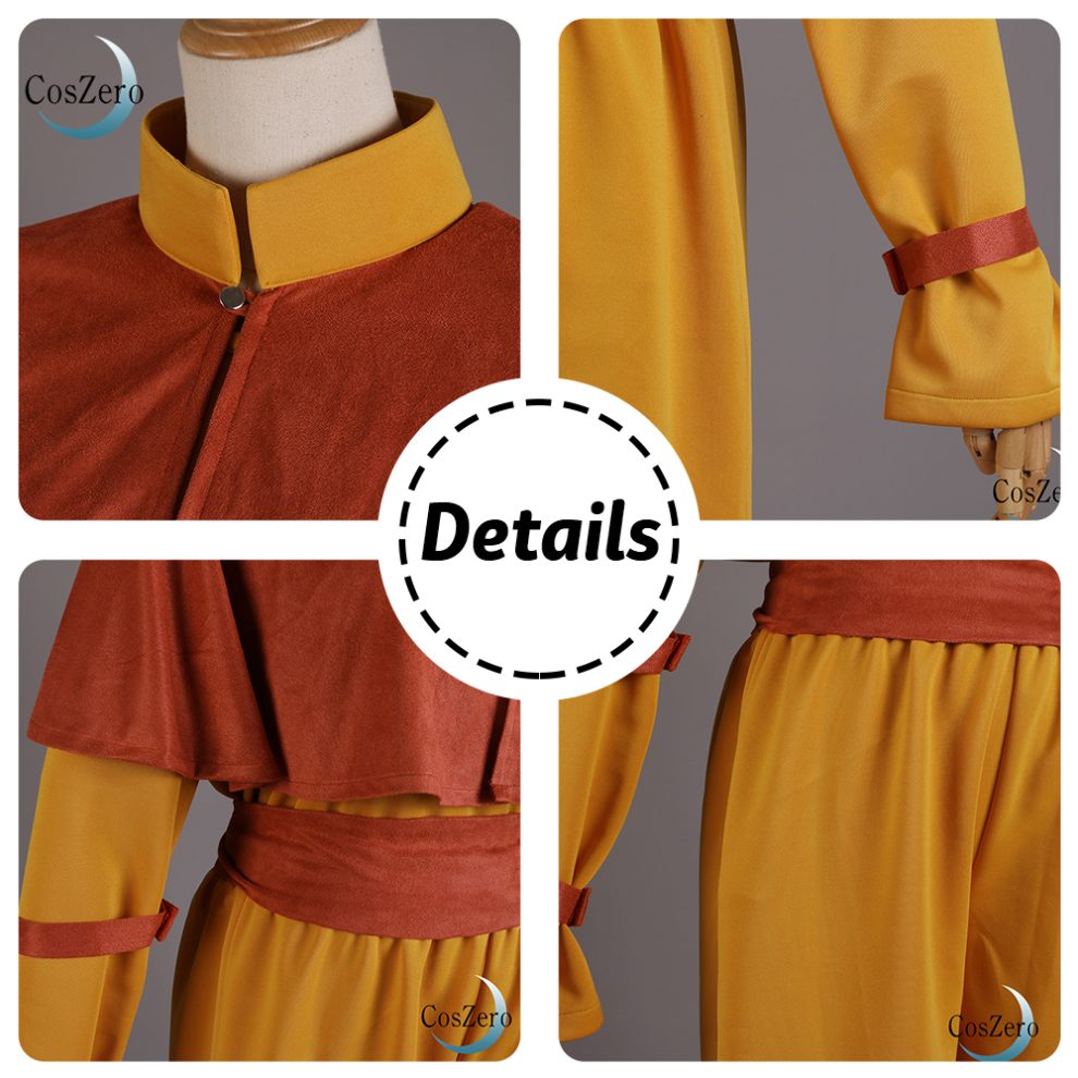 Kids Anime Avatar The Last Airbender Cosplay Costume Purim Outfits ...