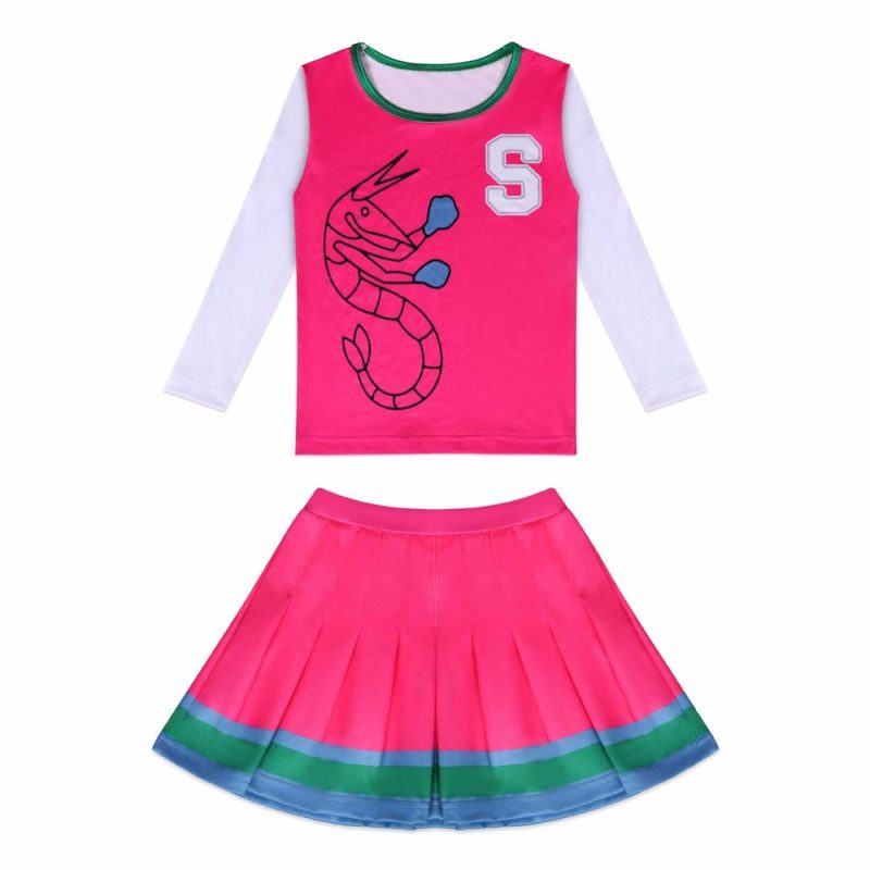 Girls Halloween Costumes 2 Addison Cosplay Cheerleader Kids Tops ...