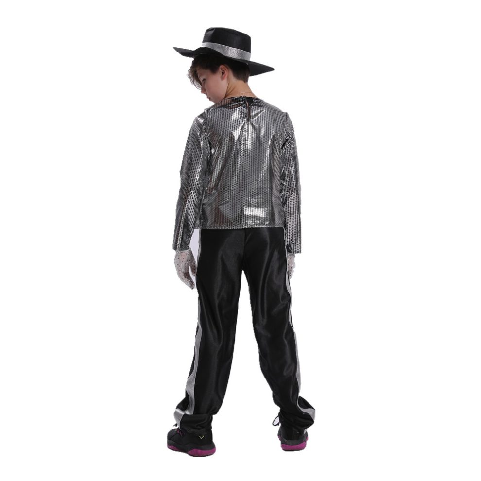 Boys Kids Michael Jackson Cosplay Dancer Costume Clothing Birthday ...