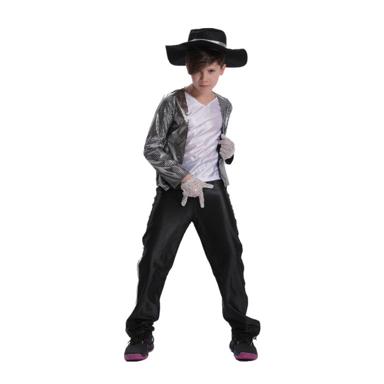 Boys Kids Michael Jackson Cosplay Dancer Costume Clothing Birthday ...