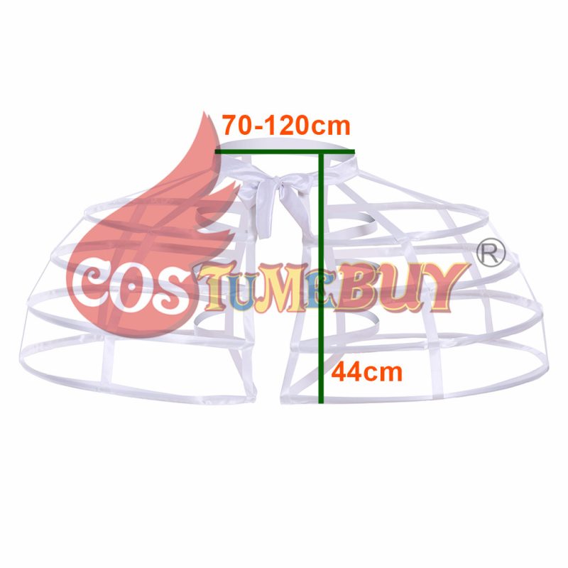 Costumebuy Women Hollow Short Bird Cage Petticoat Cosplay Hoops Wedding ...