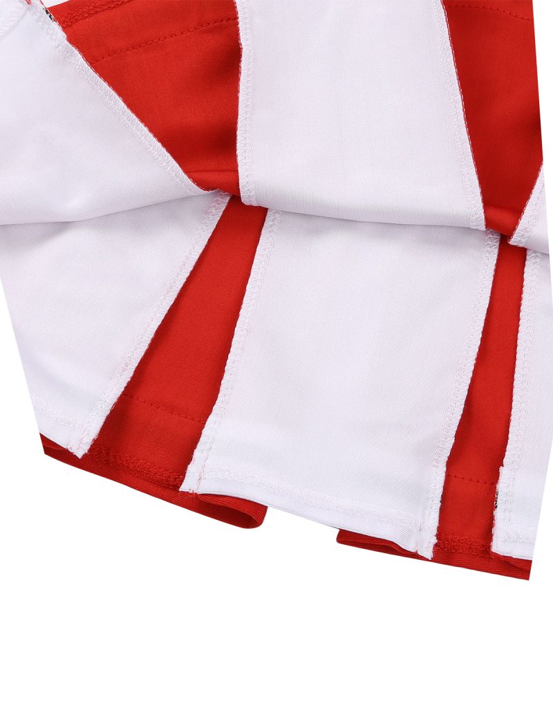 Women Japanese Schoolgirl Cosplay Uniform Lingerie Gleeing Cheerleader ...