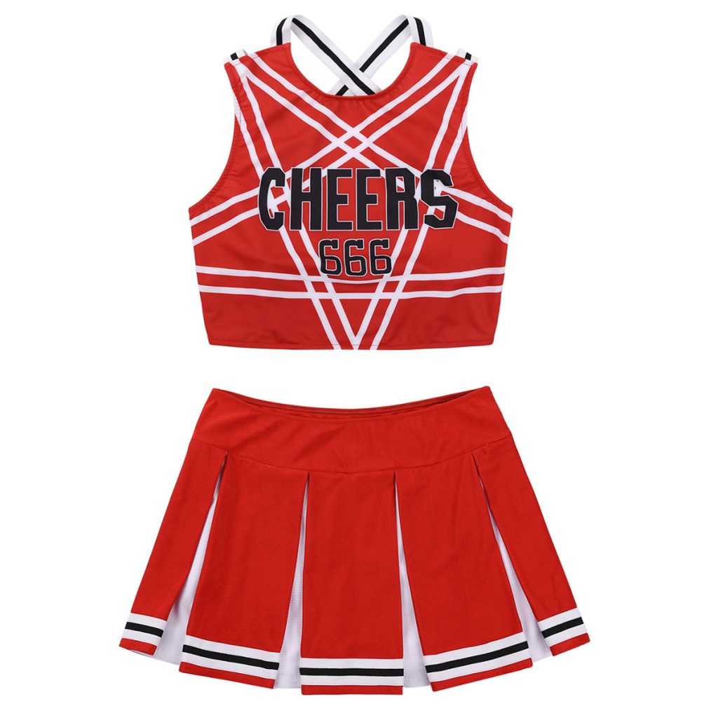 Women Japanese Schoolgirl Cosplay Uniform Lingerie Gleeing Cheerleader ...