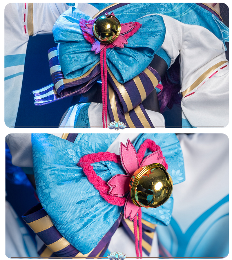 Uwowo Ahri Lol Cosplay Costume Spirit Blossom League Of Legends Outfits ...