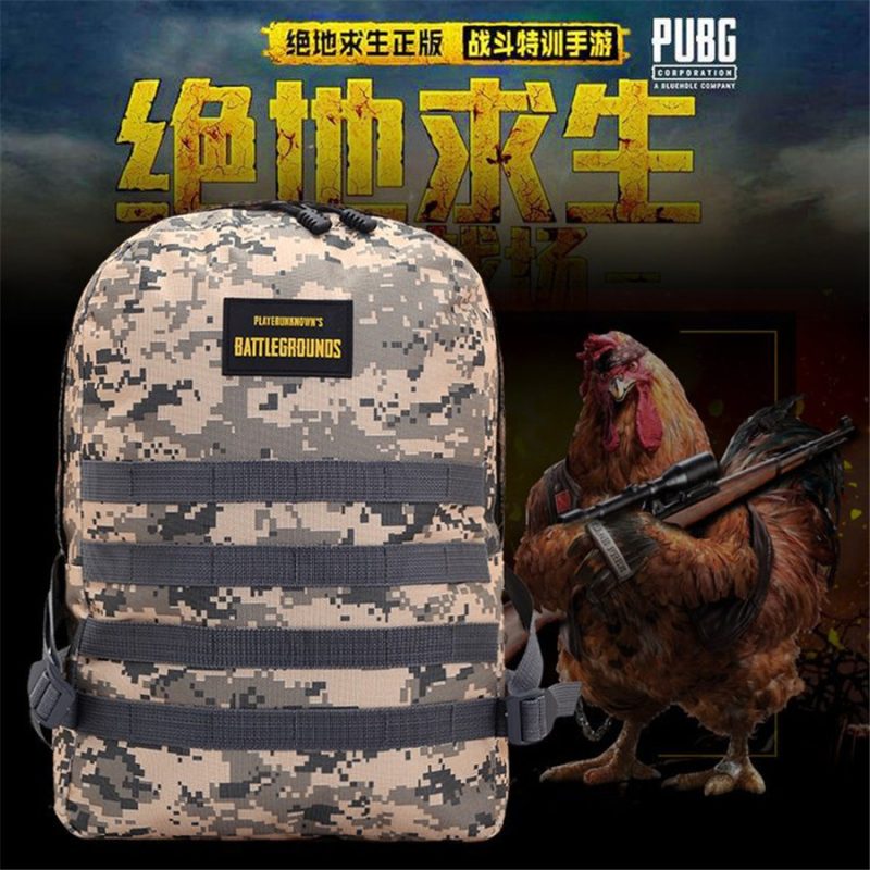 Backpack Bag Cosplay Game Playerunknown’s Battlegrounds Level 3 ...