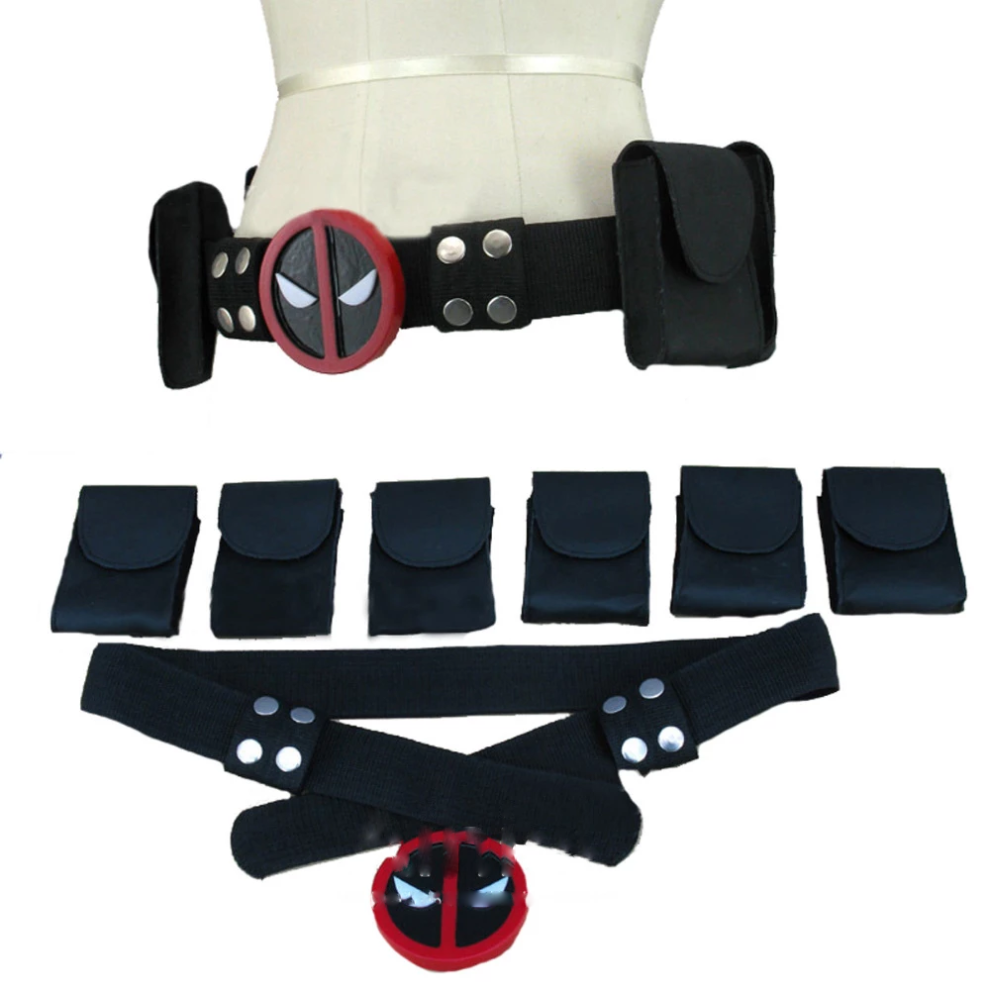 Ainiel Deadpool Cosplay Belt Backpack Sword Back Strap Sheath Buckle ...