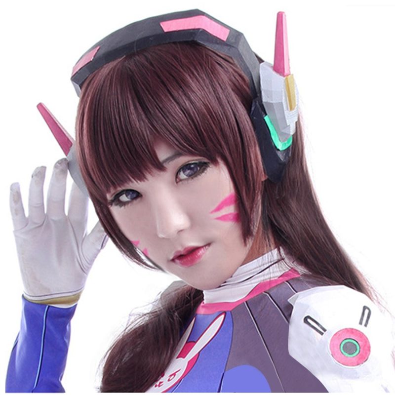 Game Overwatch Dva Cosplay Costume Femalewomengirlslady Lycra 3d Printing Spandex Body Halloween ...