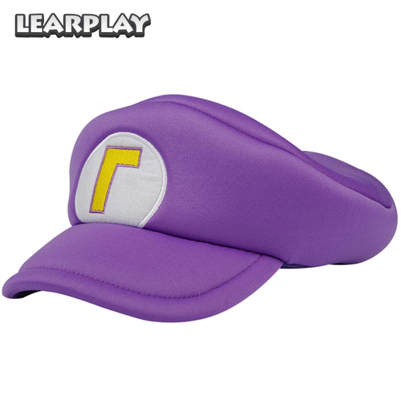 Anime Super Mario Odyssey Cappy Hats Bros Luigi Waluigi Wario Caps Kids ...