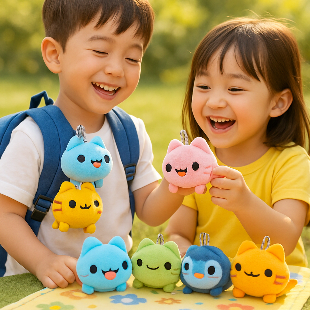 Discover The Charm Of Bugcat Capoo: Adorable Stuffed Toy Keychains That ...